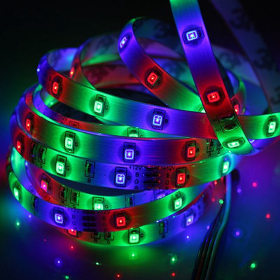 high lumens smd 2835 led strip light Waterproof RGB DC 12V Flexible strip light