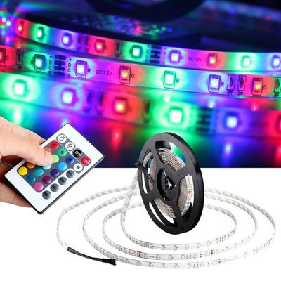 high lumens smd 2835 led strip light Waterproof RGB DC 12V Flexible strip light
