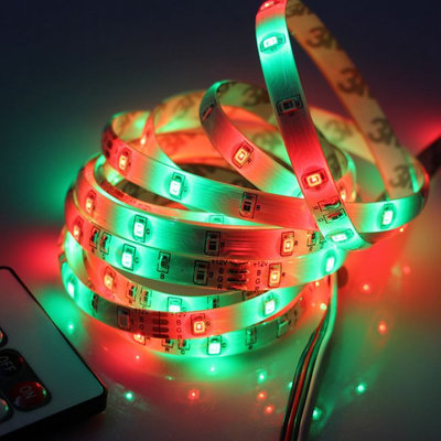 high lumens smd 2835 led strip light Waterproof RGB DC 12V Flexible strip light