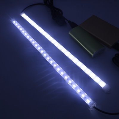 SMD 5630 7W USB LED Hard Rigid Strip Bar Light 5V 24 Leds 35CM Indoor Lamp with Switch for Indoor Use