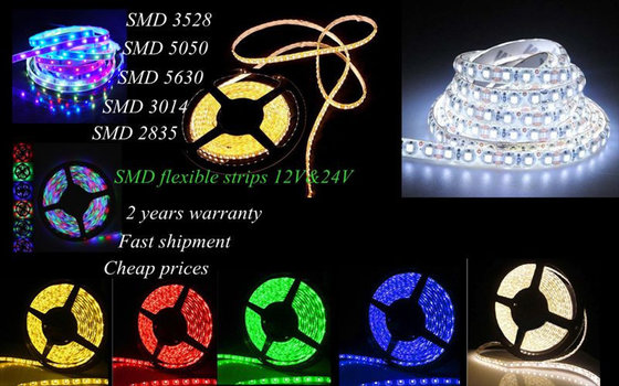 High Quality Cheap Price 100m/roll Flexible SMD 5050 LED Strip Light