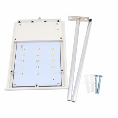 15 LED Solar Powered Panel LED Street Light 350LM Outdoor Garden Path Spot Wall Emergency Lamp