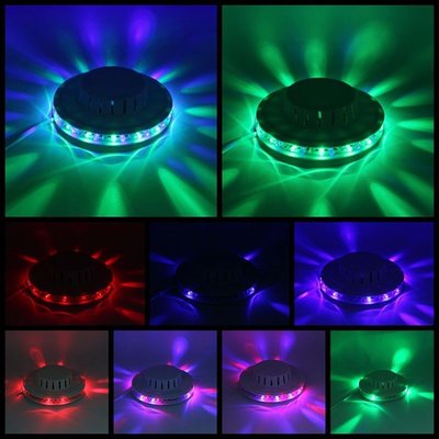 HOT Round Magic Sunflower LED Mini Sun Light Party Stage Lighting DHL UPS FEDEX