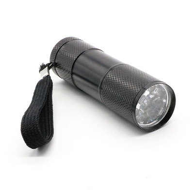 9 LED UV Torch Light 395nm Wavelength 3AAA Flash Led Light