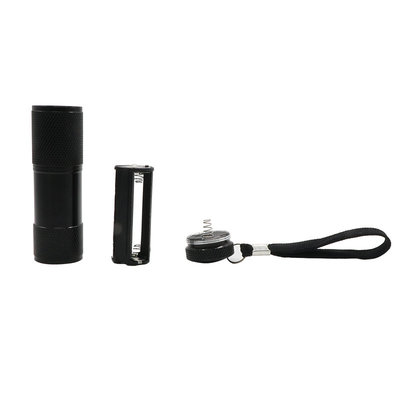 9 LED UV Torch Light 395nm Wavelength 3AAA Flash Led Light