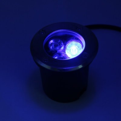 3W RGB Landscaping LED Lights IP67 RGB Underground With 24 Key Remote IR Controller