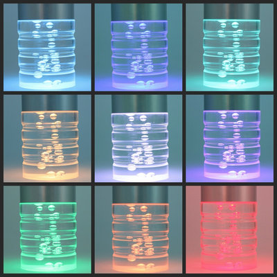 3W RGB color changing E27 Remote Control Crystal LED Light Bulb