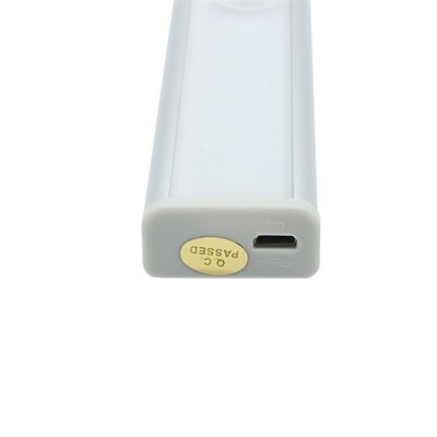 LED Cabinet Lights USB Rechargeable Wireless PIR Motion Sensing Light Bar With Magnetic Strip Wall Light