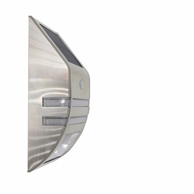 Stainless Steel Solar Wall Light PIR Outdoor LED Solar Wall Light PIR