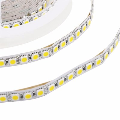 12V LED Strip 5050 120leds/M Single Row 5m/Lot 600leds Flexible RGB Warm White