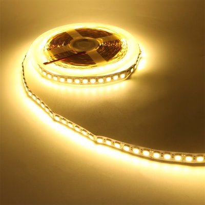 12V LED Strip 5050 120leds/M Single Row 5m/Lot 600leds Flexible RGB Warm White