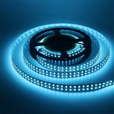 15mm Width Double Row 2835 5M 1200 SMD LED Strip 12V Flexible 240 LED/M LED Tape Ice Blue
