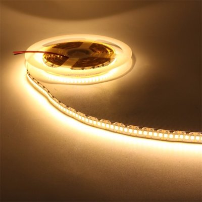 100M 10mm Width Led Strip Single Row 2835 1200 SMD LED Strip 12V Flexible 240 LED/m LED Tape White/Warm White