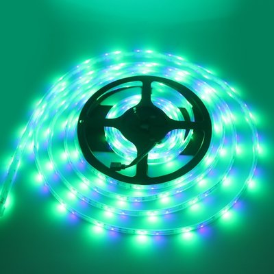 12V 24W SMD 3528 300Led 5M Waterproof Addressable RGB Led Strip Light