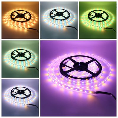 IP67 Waterproof RGBW Color Changing 60 Leds/M 5050 Flexible LED Strip Light Kit