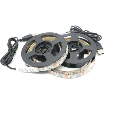 30Leds/M Flex Flexible IP65 Waterproof Outdoor/Indoor DC5V 5050RGB USB Led Strip