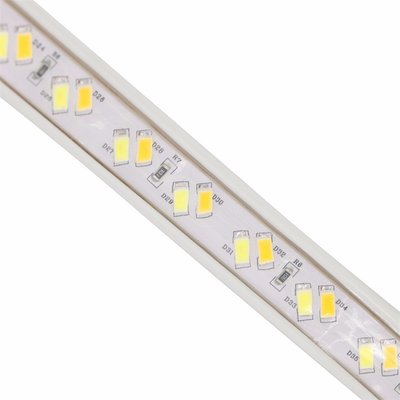 120leds/M Dimmable 220V LED Strip 5730 SMD White/Warm White Flexible +Power Plug