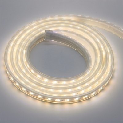 120leds/M Dimmable 220V LED Strip 5730 SMD White/Warm White Flexible +Power Plug