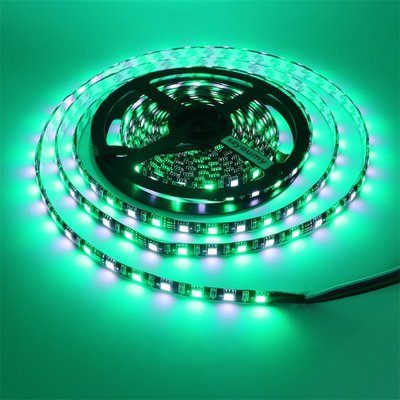 CE Rohs Dc12v Black Pcb 3 Chips Flexible 5050rgbw Led Strip