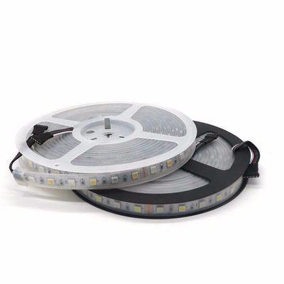 6led Cuttable Addressable IP67 Flexible Led Strips Smd 5050 12V 24V RGBW 60led/m Led Flexible Strip