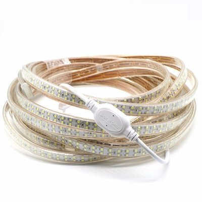 Waterproof IP67 High Voltage 220V 2835 SMD 180leds/m Double Row LED Strip Light