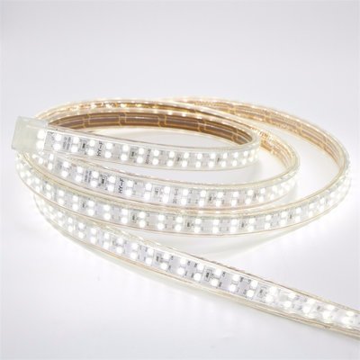 Waterproof IP67 High Voltage 220V 2835 SMD 180leds/m Double Row LED Strip Light