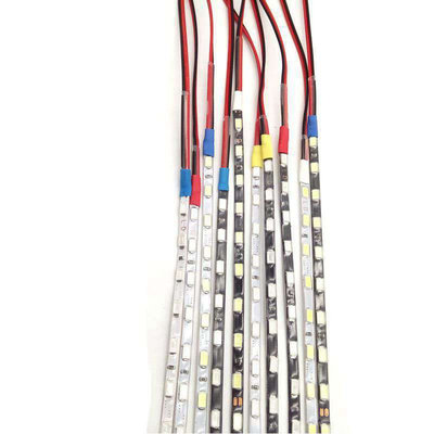 5MM 5730 LED Strip Light 90CM 60LEDs SMD IP65 Waterproof 12V Black White PCB