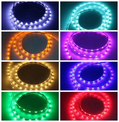 5MM 5730 LED Strip Light 90CM 60LEDs SMD IP65 Waterproof 12V Black White PCB