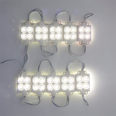 LED Module 5050 4 led module injection LED Module for light box Cold White