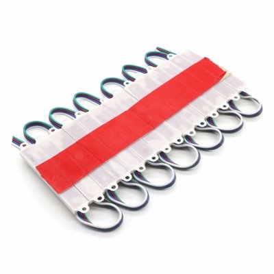 20 PCS/SET 5050 RGB SMD 3 LEDs Modules Waterproof IP65 DC 12V LED Light