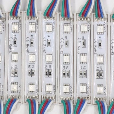 20 PCS/SET 5050 RGB SMD 3 LEDs Modules Waterproof IP65 DC 12V LED Light