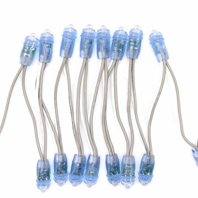 Silicon Led Pixel 9mm DC12V Smd Led Pixel Module IP68 0.2W Rated Single Color