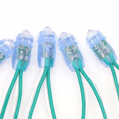 Silicon Led Pixel 9mm DC12V Smd Led Pixel Module IP68 0.2W Rated Single Color