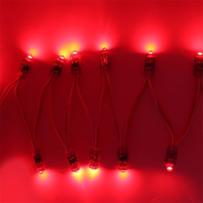 Silicon Led Pixel 9mm DC12V Smd Led Pixel Module IP68 0.2W Rated Single Color