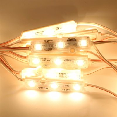 Waterproof IP68 SMD 5730 Led Module With Lens , Led Ultrasonic Modules Design in Korea