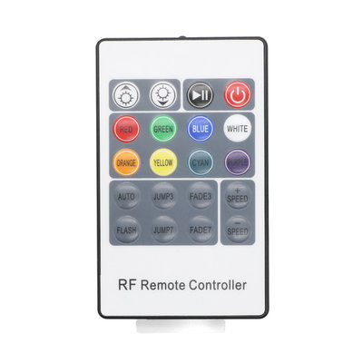 RF 433mhz Controller RGB Controller RF Wireless Remote 20 Keys 12-24V 3 Channels LED Controller For RGB LED Strips Light