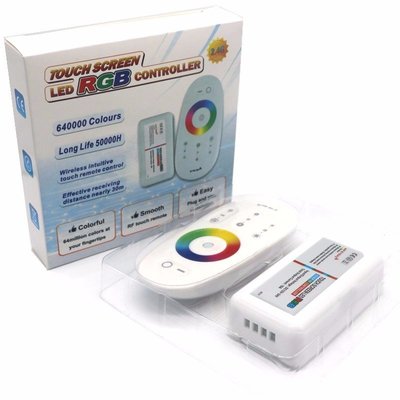 Color Dimmer 2.4G RF RGB Led Contronller Manual For Led Strip Light Christmas Lights