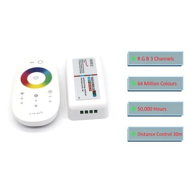 Color Dimmer 2.4G RF RGB Led Contronller Manual For Led Strip Light Christmas Lights