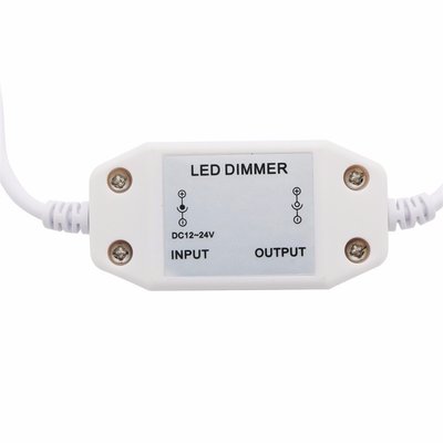 DC12-24V Mini LED Brightness Adjust Switch Dimmer Controller for Single Color Strip Light