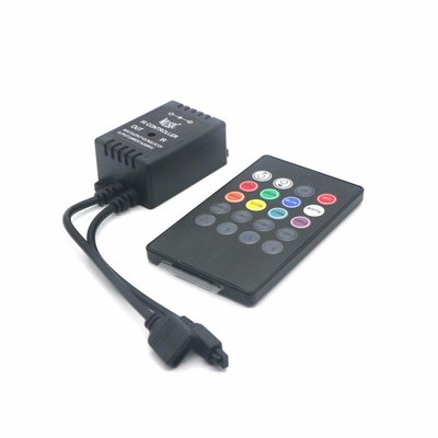 DC12V IR Music Controller with 20 Keys Remote for RGB LED Strip Light