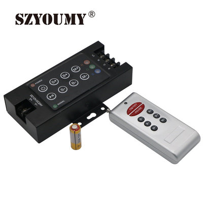 8 Key RGB LED Light Controller with RF Wireless Remote Controller Dimmer 12-24V