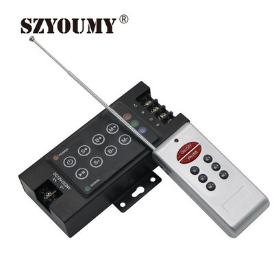 8 Key RGB LED Light Controller with RF Wireless Remote Controller Dimmer 12-24V