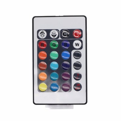 Music LED Controller 24 Keys DC12-24V Sound Music IR Remote Controller Dimmer For RGB 5050 3528 LED Light Strip