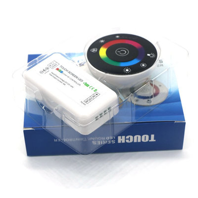 12-24V DC Touch Series Led Round Controller for RGB color led lighting products