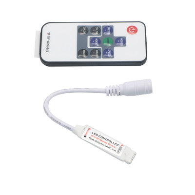DC5-24V 10keys mini Wireless Remote Controller for RGB Color LED Strip 5050 3528