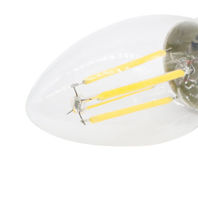 E27 C35 4W LED Candelabra Bulb LED Filament Bulb 110V 220V Dimmable Led Bulb