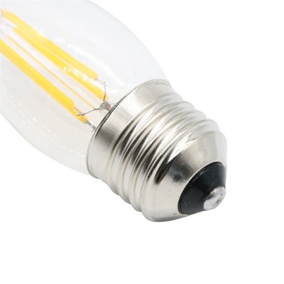 E27 C35 4W LED Candelabra Bulb LED Filament Bulb 110V 220V Dimmable Led Bulb