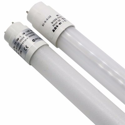 Led Light Nano T8 Plastic Material High Lumen Enery Saving 18W T8 Led Tube 1.2M