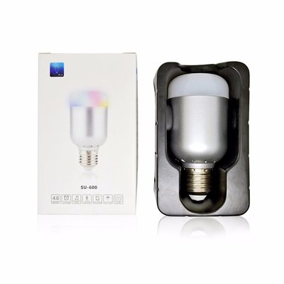 Bluetooth 4.0 Universal wireless E27 Music Smart Color Changing LED Light Bulb