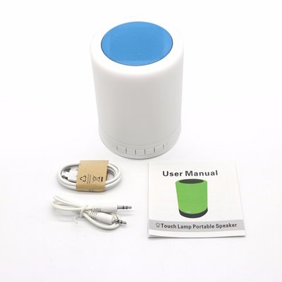 Touch Smart Bluetooth Led Smart Speaker Nightlight With TF Card Music Player Smart Speakers Subwoofer